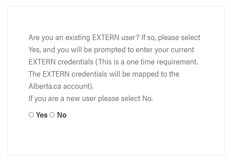 User Login Help | Central Form Repository